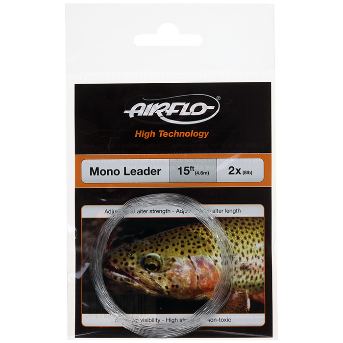 Airflo HT Mono Tapered Leaders 15 ft (1) 8lb | Fly Fishing \ Tippet ...