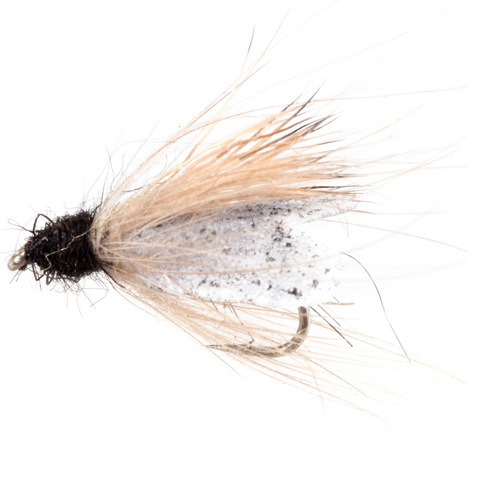 Sedge CDC foam Wings Black #14 | Fishing Flies \ Dry Fly \ Sedges | Taimen