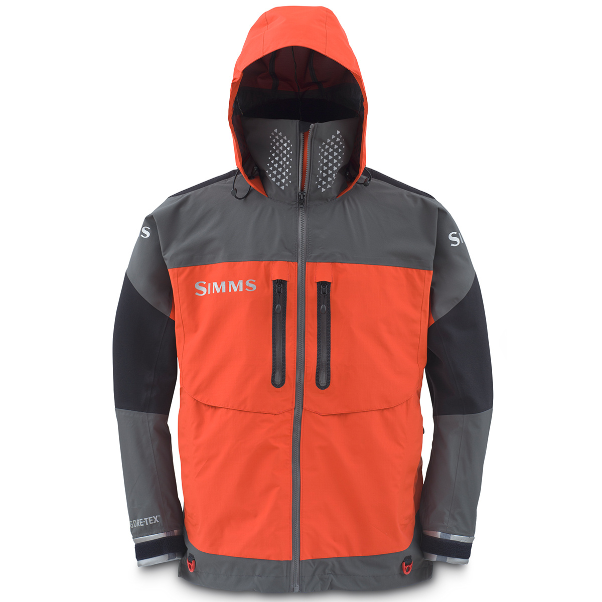 Simms ProDry Gore-Tex Jacket Fury Orange S | Fly Fishing \ Wading ...