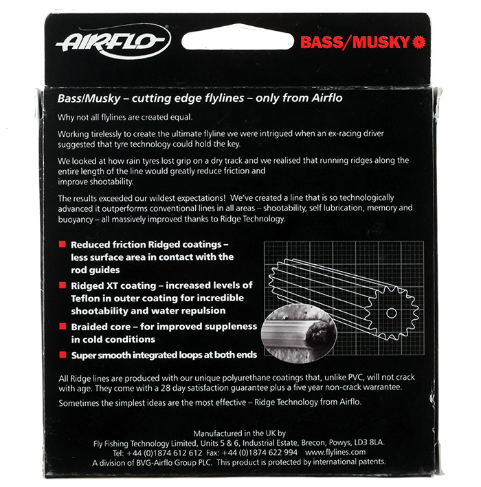 Coda di topo Airflo Bass Musky WF6F | Pesca a mosca \ Code di Topo ...